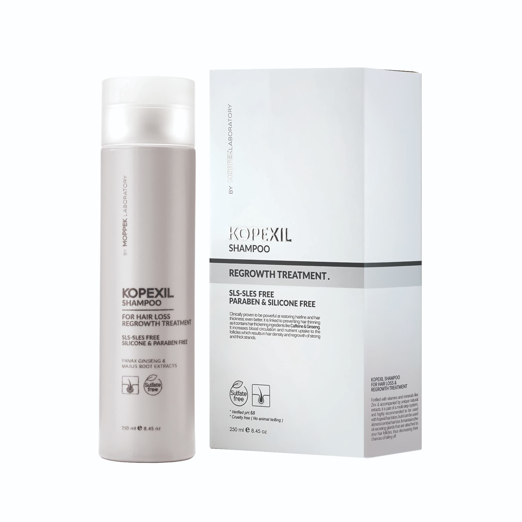 شامپو کوپکسیل (Kopexil) موپک حجم 250 میلی لیتر - وب سایت کی چی میخواد